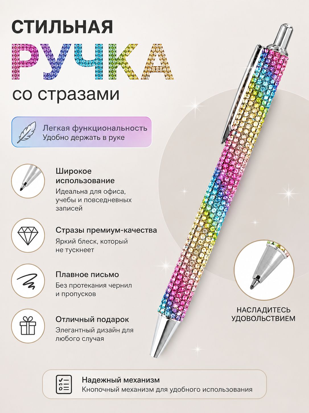 Набор ручек Шариковая, 1 шт. шариковая ручка