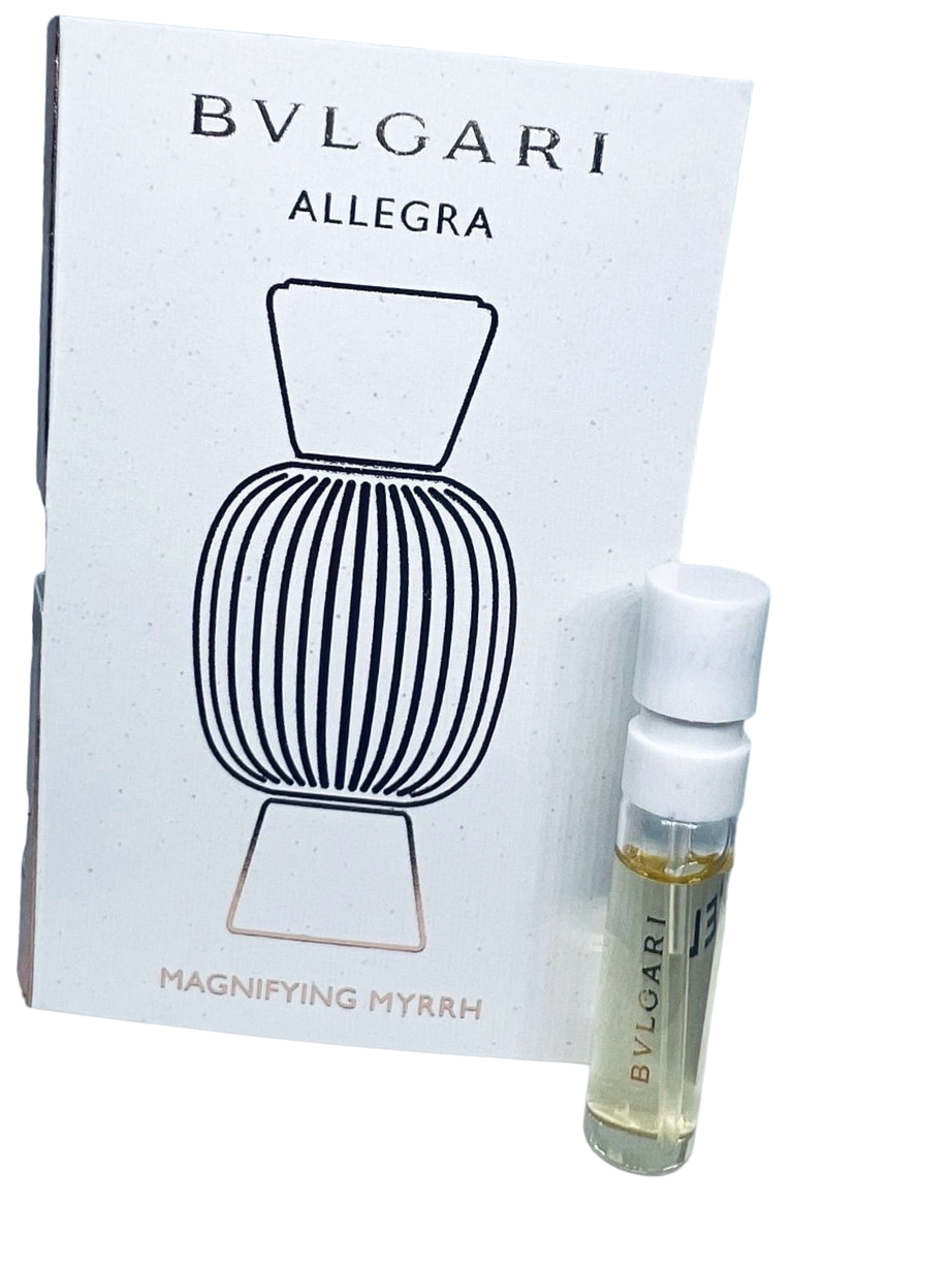 Женский парфюм Bvlgari Magnifying Myrrh миниатюра 1.5 мл - Булгари Магнифайн Мирр сэмпл