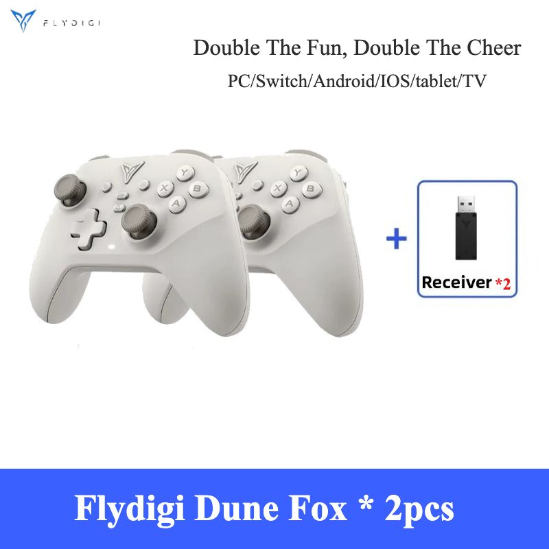 Flydigi Dune Fox Игровой контроллер Беспроводной геймпад Trigger Smart Handle Поддерживает джойстик для ПК / коммутатора / мобильных игр