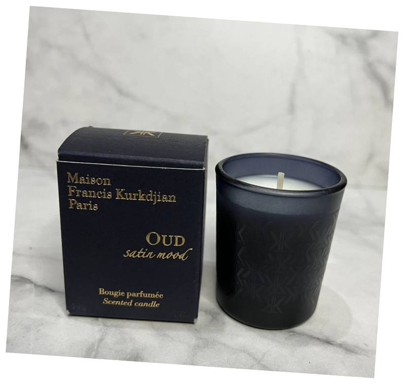 Мейсон Франсис Куркджан Уд Сатин Муд 30 гр - парфюмированная свеча Oud Satin Mood