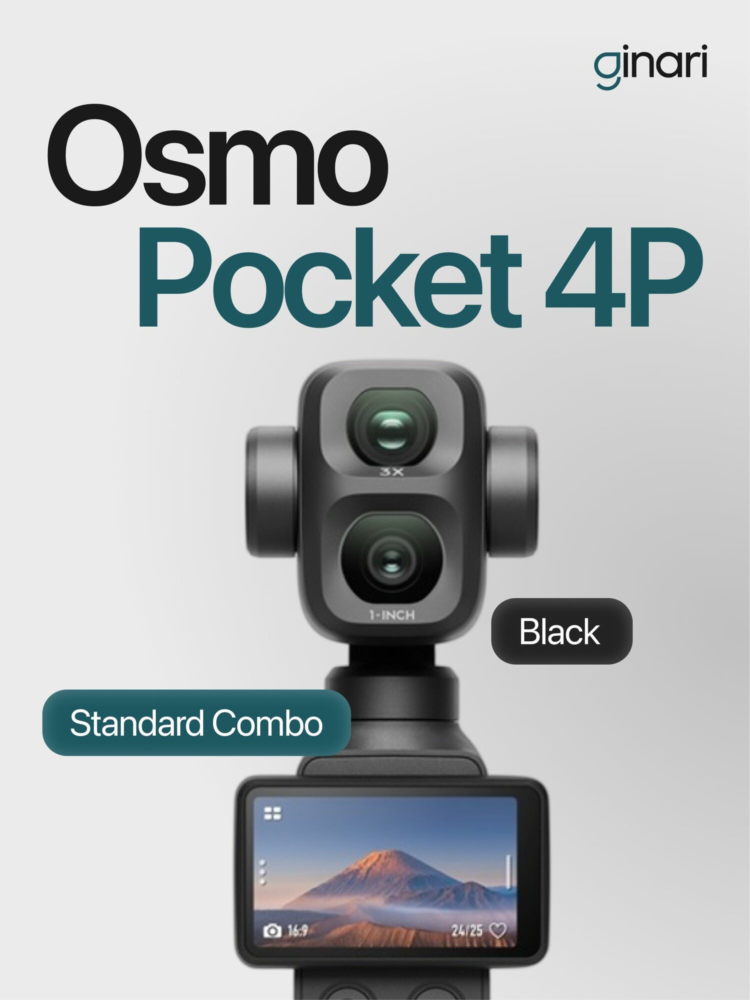 Экшн-камера DJI Osmo Pocket 4P Standard Combo