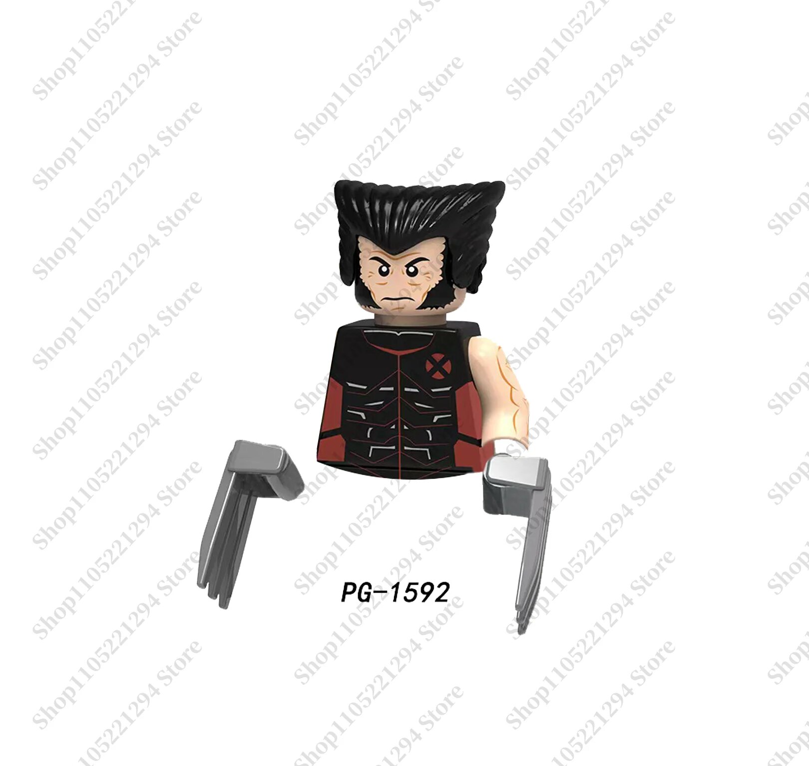 Конструктор Marvel Wolverine PG1592, черный