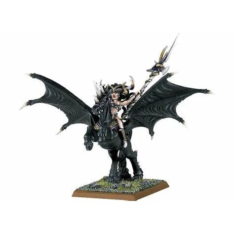 Морати на Тёмном Пегасе (Металл, Литье) / Morathi on Dark Pegasus (Metal Cast)