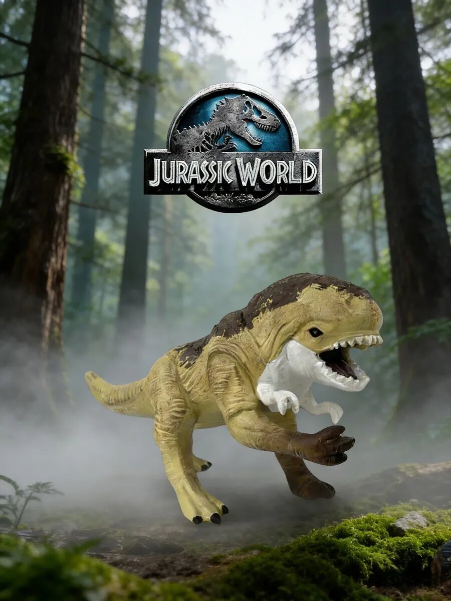 Динозавры mattel юрского периода Тираннозавр Jurassic World