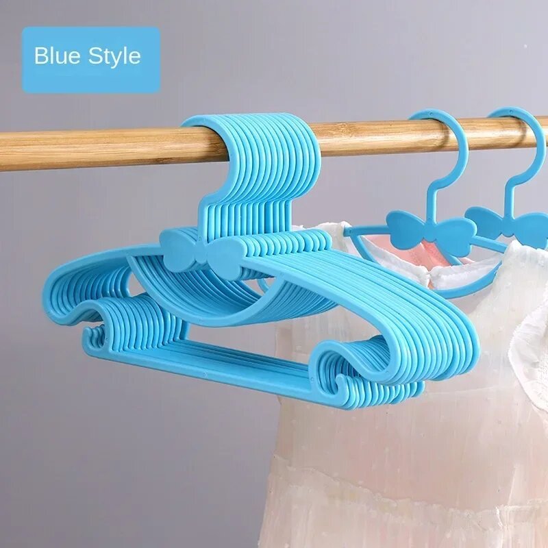 Пластиковые детские вешалки 30PCS, Синий, Blue