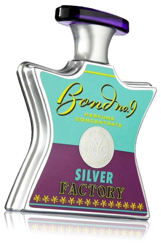 Парфюмерная вода Silver Factory Bond No 9 Andy Warhol 50 мл для женщин и мужчин