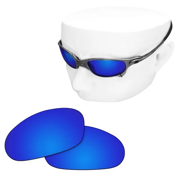 Линзы Oakley Juliet, синие, Deep Blue, поляризованные