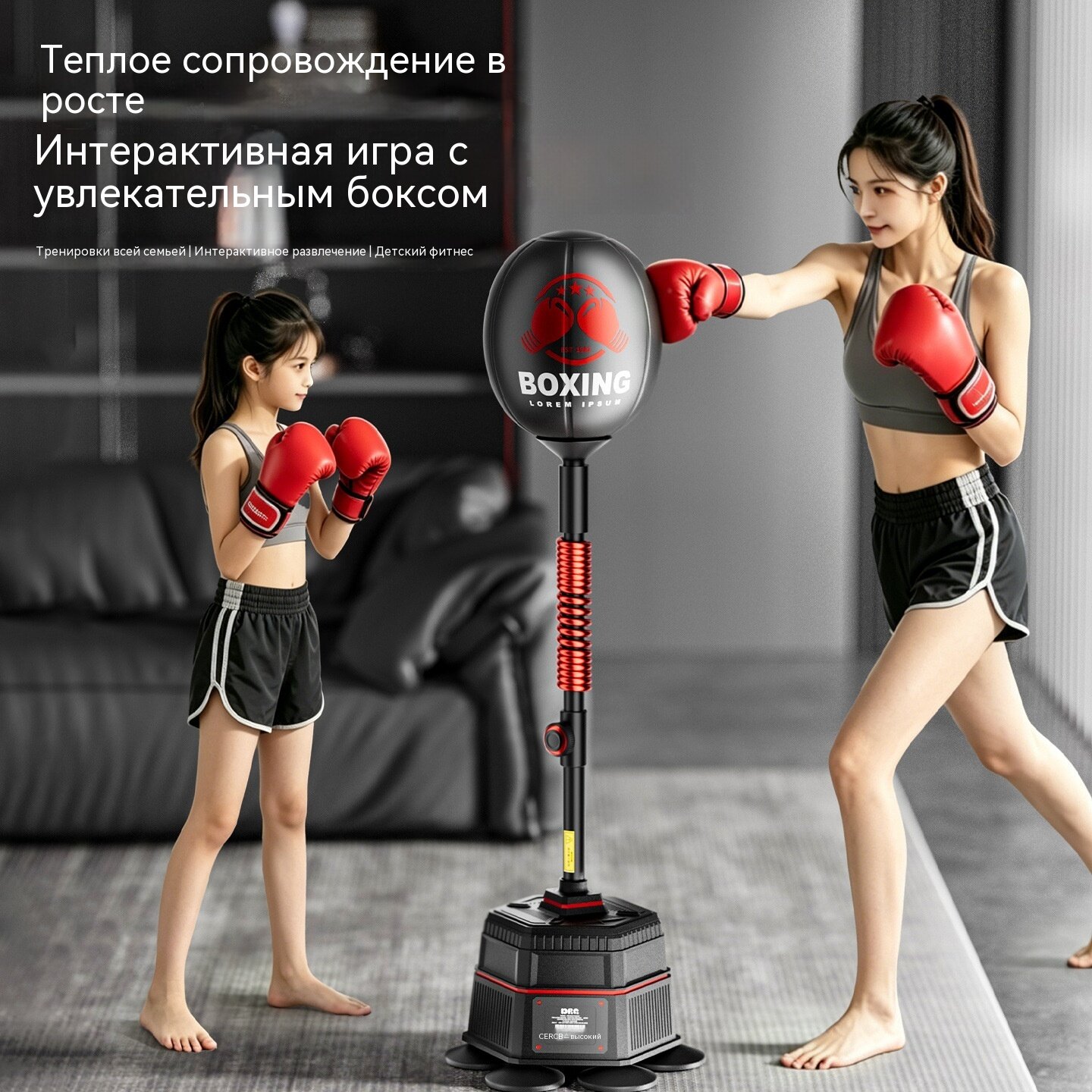 Вертикальный боксерский мяч для скорости, для взрослых и детей, для домашнего фитнеса