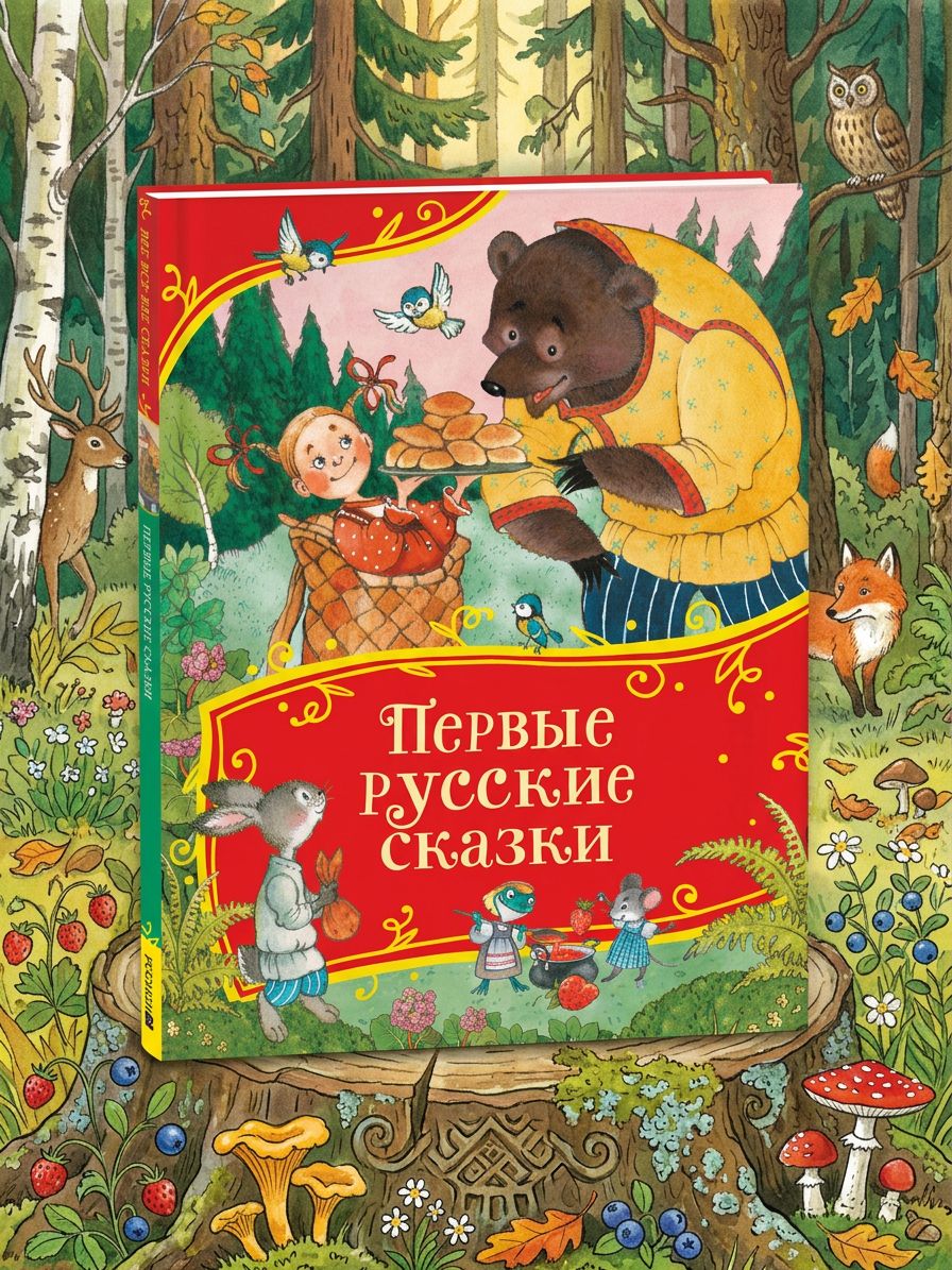 Первые русские сказки. Волшебные истории для детей | Толстой Алексей Николаевич, Капица Ольга Иеронимовна
