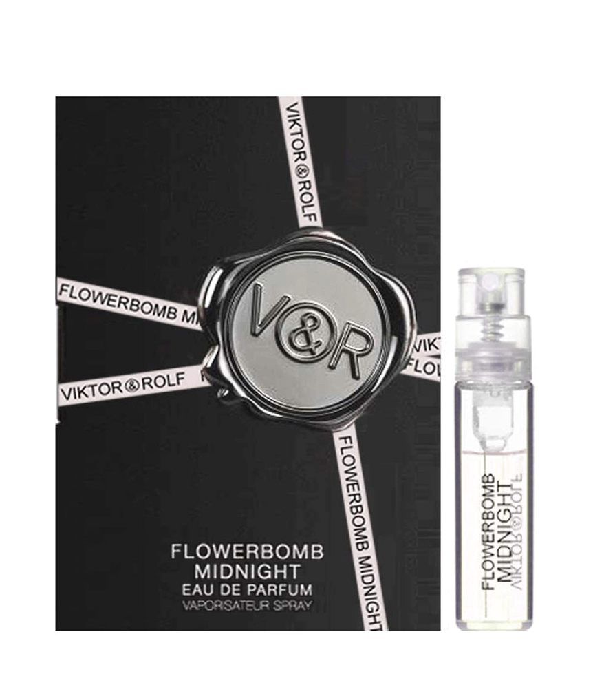 Женщинам парфюм Viktor and Rolf Flowerbomb Midnight 1.2 мл миниатюра - Флауэрбомб Миднайт