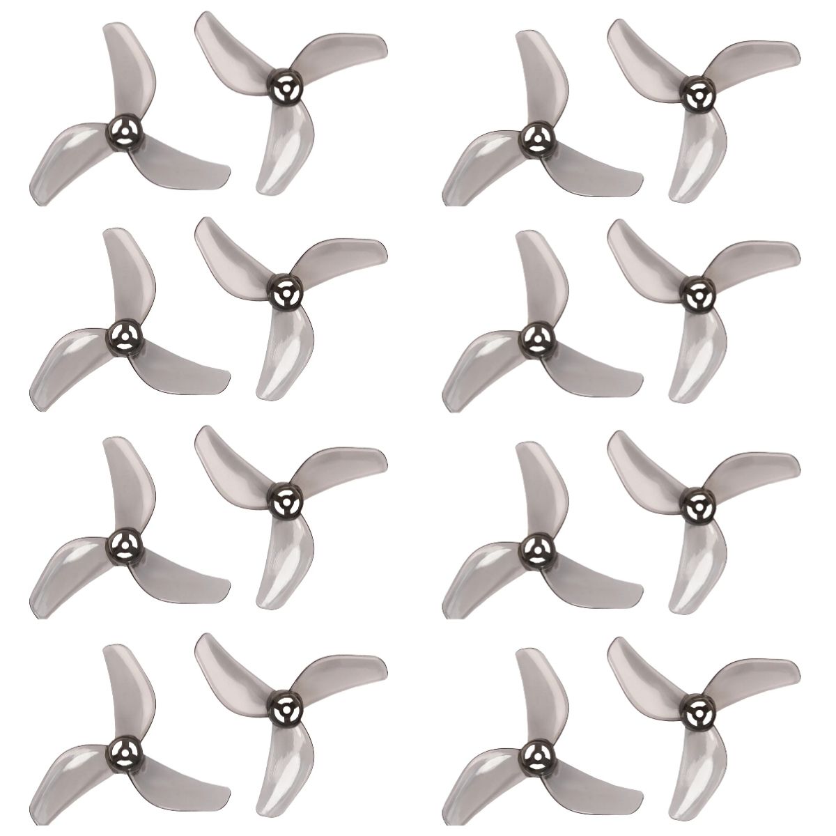 8Pairs/16PCS Gemfan 1207 31mm 3-Blade 1.0mm Пластиковые аксессуары для игрушечных автомобилей
