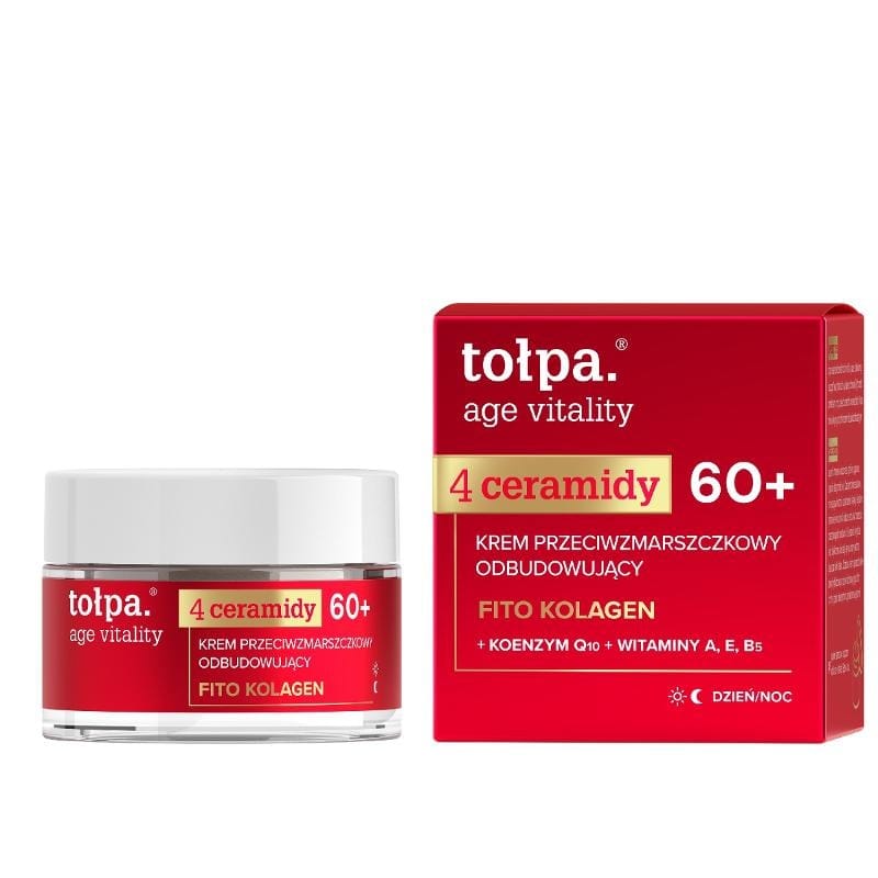 Крем для ухода за кожей TOLPA Age Vitality, крем против морщин восстанавливающий 60, 50 мл