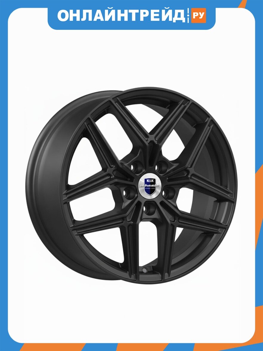 Диск K&k Юнион 7x17/5x114.3 D67.1 ET38 мэт