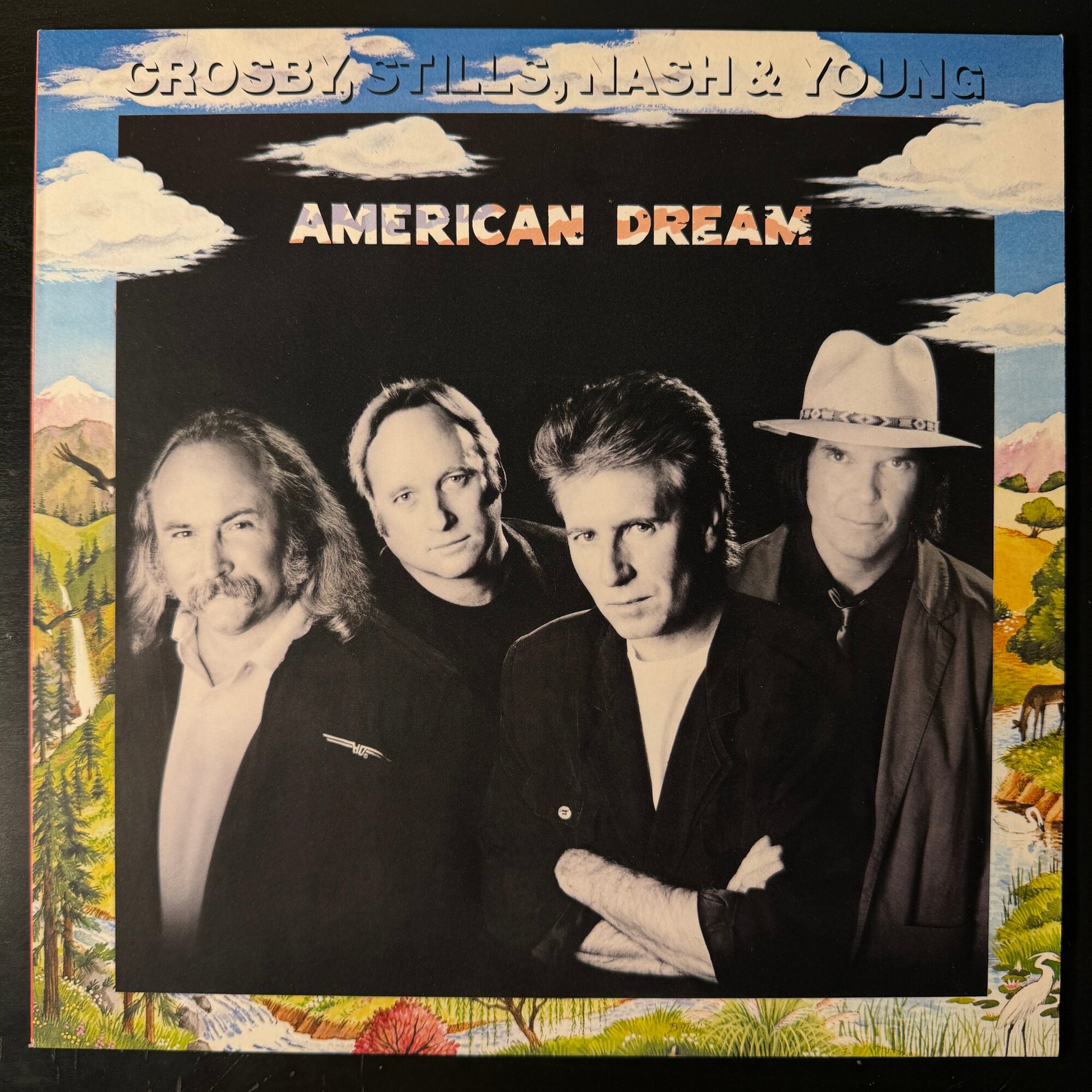 Виниловая пластинка Crosby, Stills, Nash & Young American Dream (Германия 1988г.)