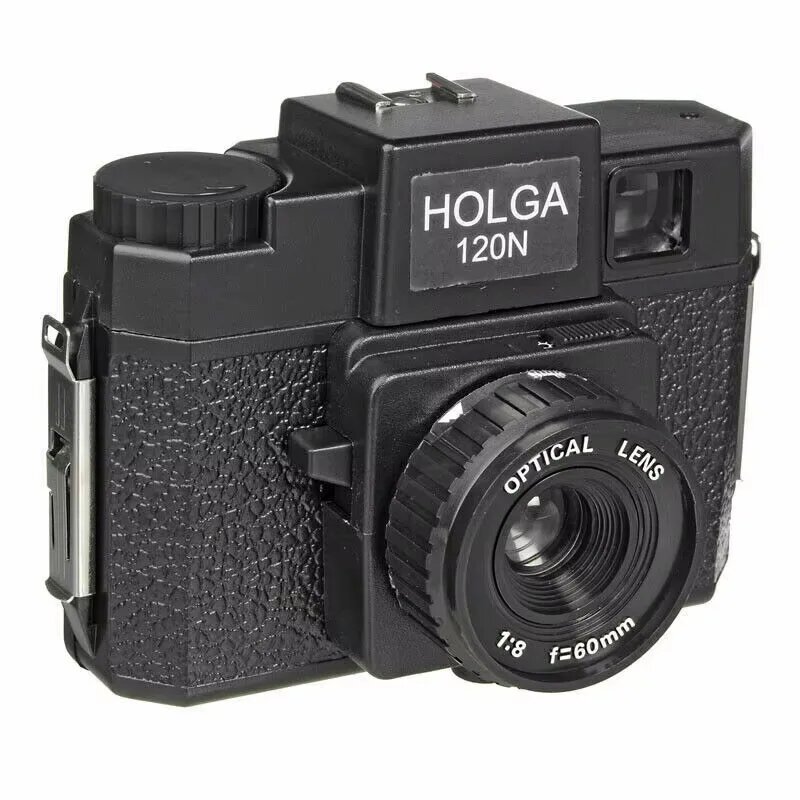 Holga 120 Ретро-камера Черный, черный