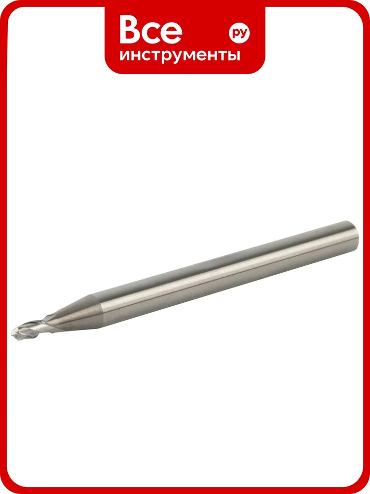 Фреза твердосплавная сферическая, D=2 мм, без покрытия Debever Machining Solutions DB-S-SA02050Z2NC04