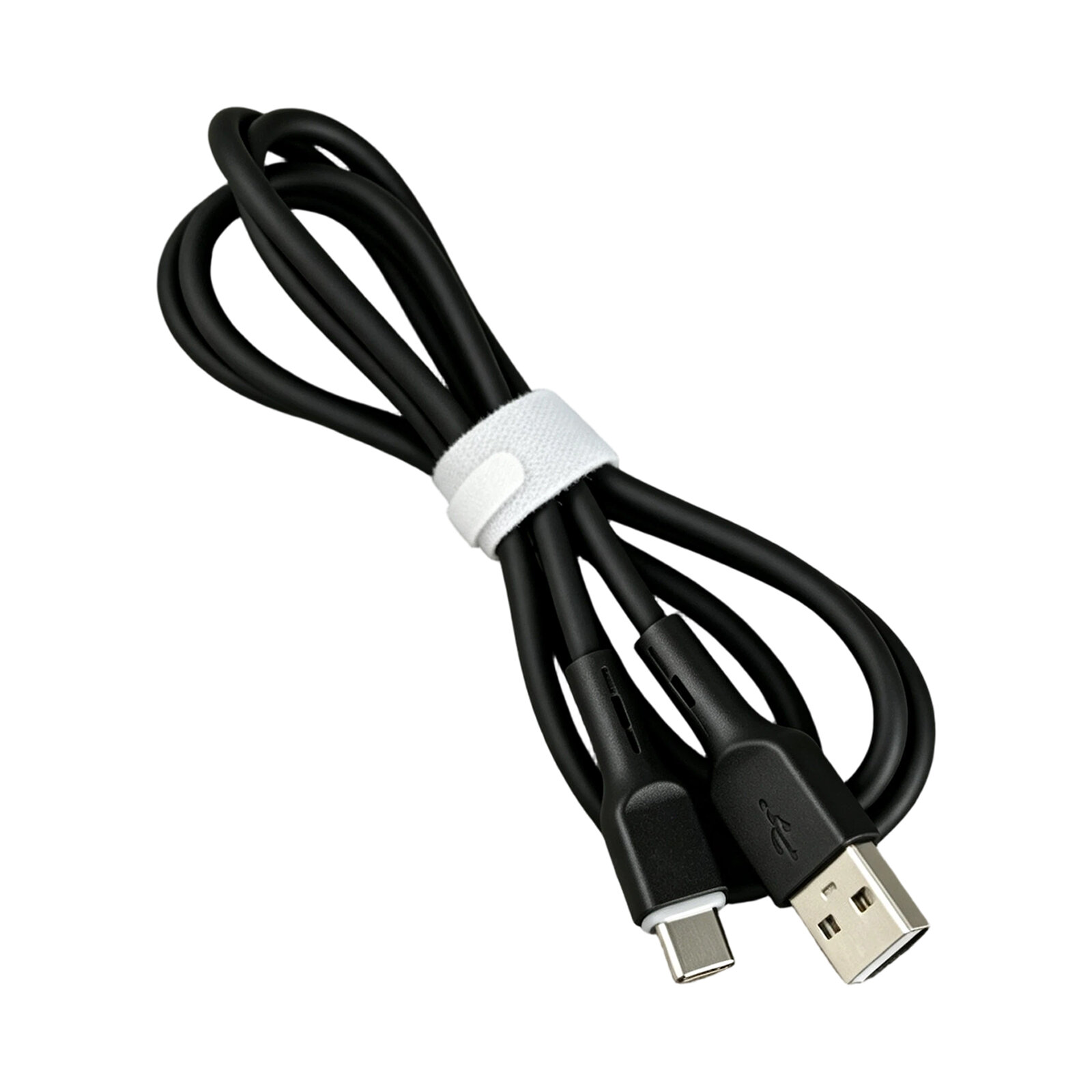 Кабель зарядки Type C, жидкий силиконовый USB A - USB C, 1