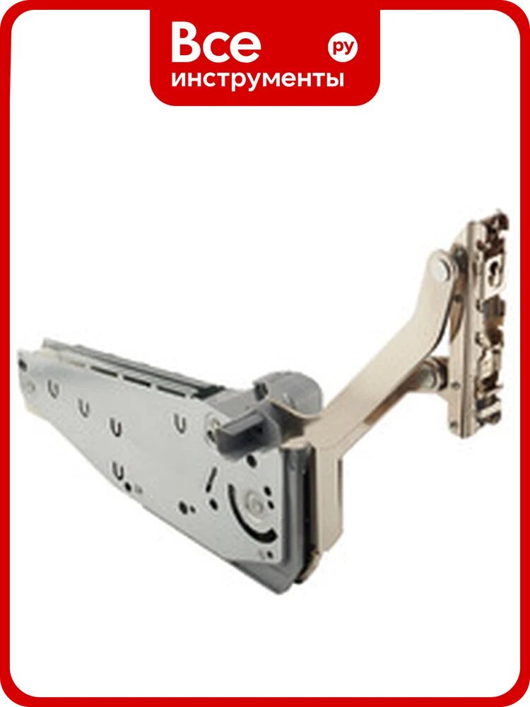 Гардеробная штанга Hafele FREE up 345-420/4,1-8,0, без заглушек, комплект, 372.33.611