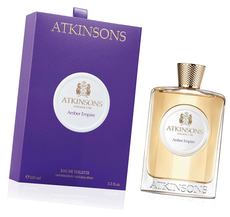 Туалетная вода Atkinsons Amber Empire 100 мл унисекс / Аткинсон Амбер Эмпайр Амбровая