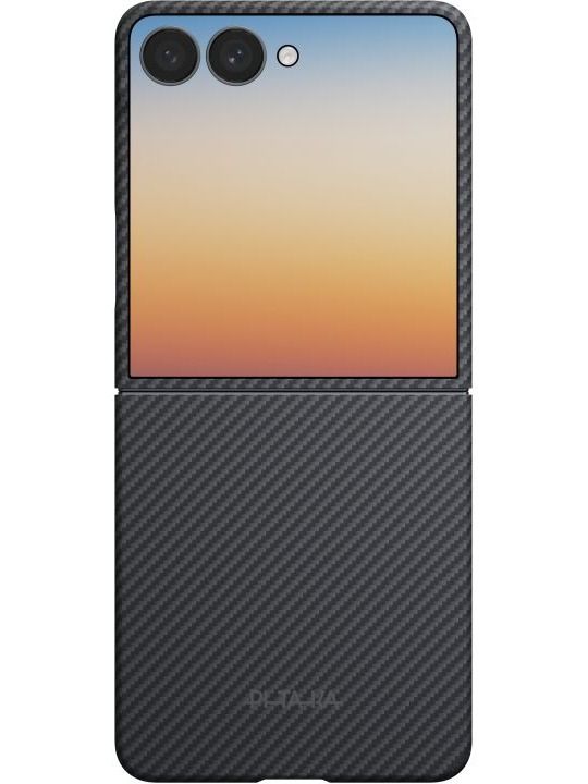 Чехол Pitaka Ультра-тонкий для Samsung Galaxy Z Flip8, черный