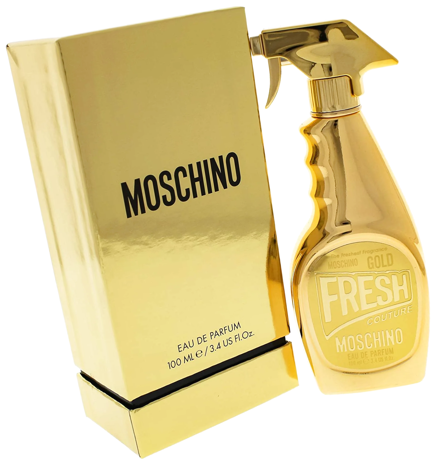 Женский парфюм 100 мл Moschino Gold Fresh Couture / Москино Золотой Фреш Кутюр