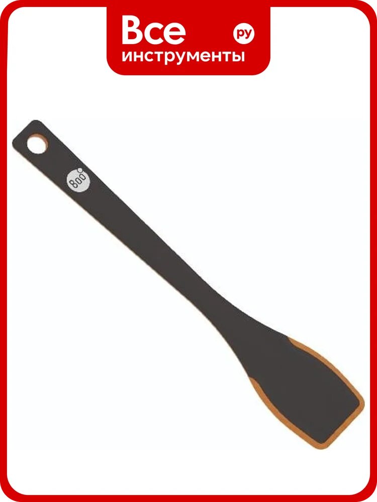 Лопатка удлиненная 800 Degrees Fiber Wood Premium Spatula черная 800DGR-TLS057