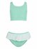 Купальник HUNZA G Ruffle-trim crinkle bikini, размер 12 лет