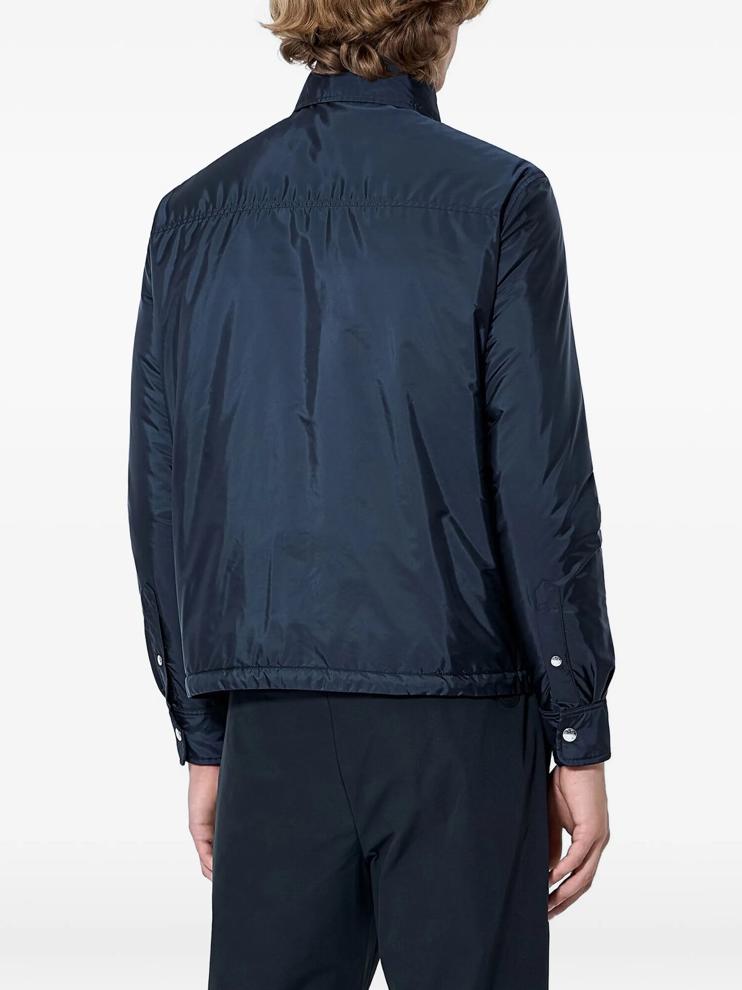 Куртка Moncler Button-down elasticated-hem jacket, размер 50 — фото 1