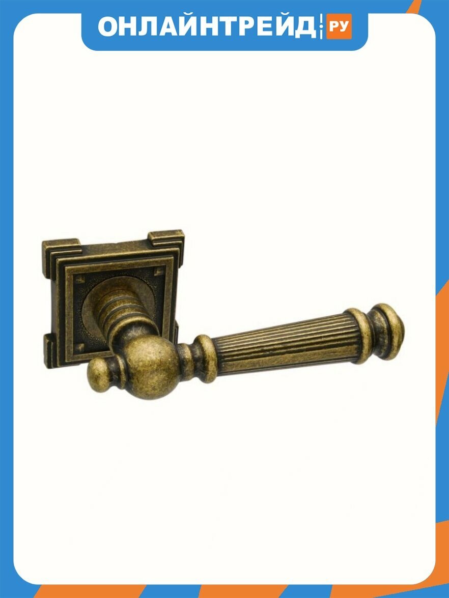 Дверная ручка Adden Bau "Vintage" CASTELLO VQ212 AGED BRONZE, Состар. бронза