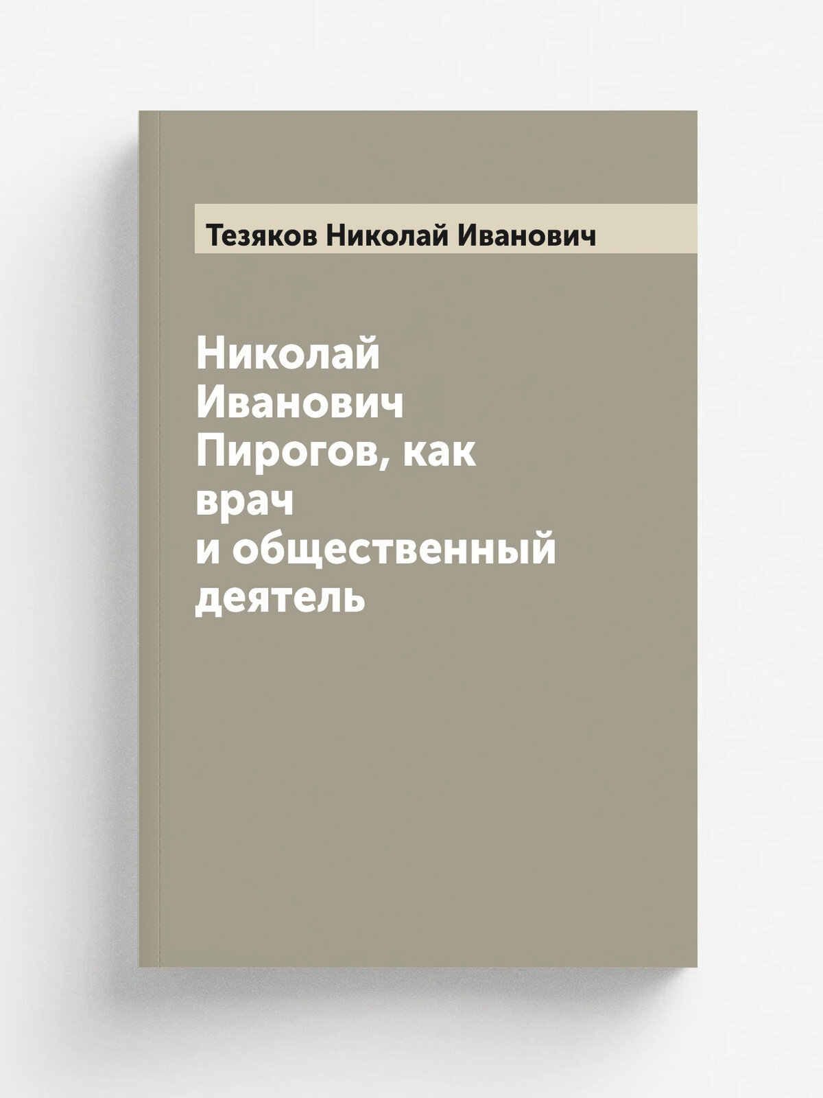 Николай Иванович Пирогов, как врач и общественный деятель
