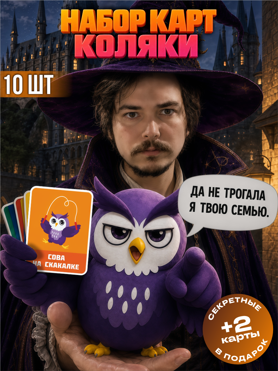 Сова на скакалке карты таро