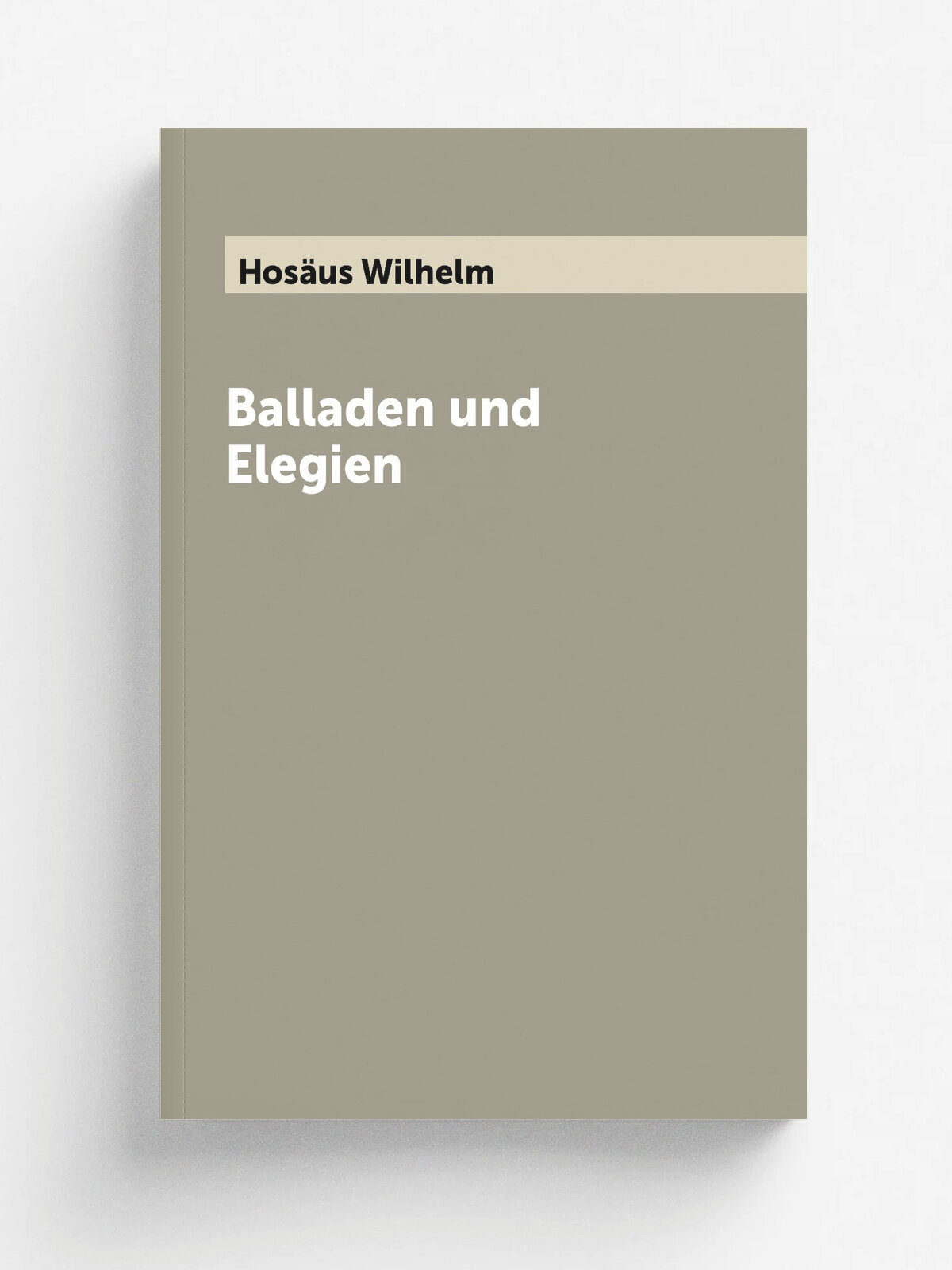 Balladen und Elegien