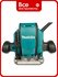 Фрезер Makita RP0900 надежной конструкции, профессиональный ручной, с цангой в к...