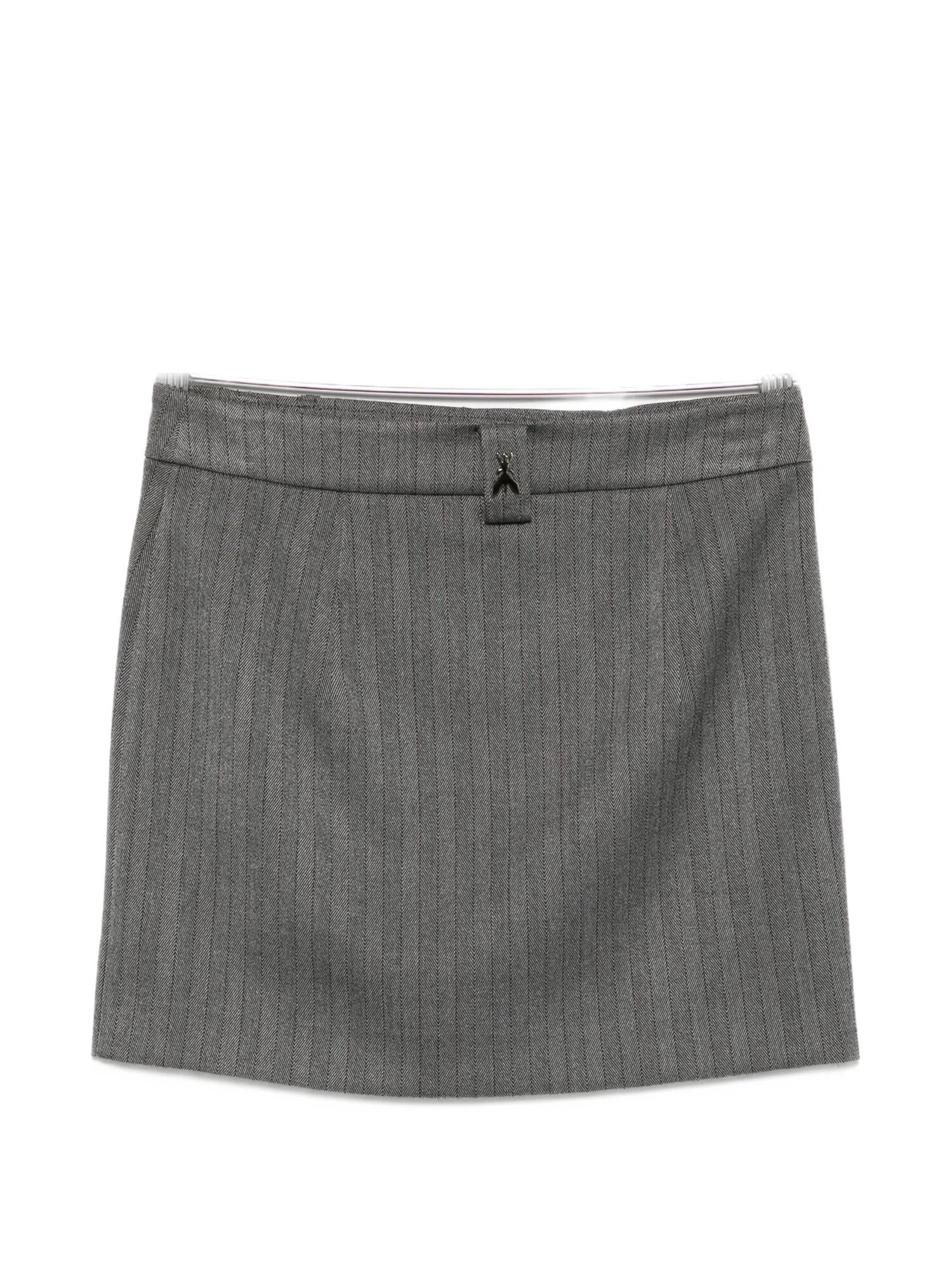 Юбка PATRIZIA PEPE Pinstriped mini skirt, размер 38 — фото 1