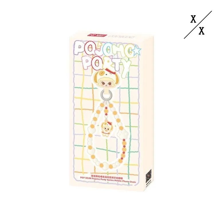 POPMART Брелок-цепочка для телефона серия Пижамная вечеринка Bubble Mart Модный подарок