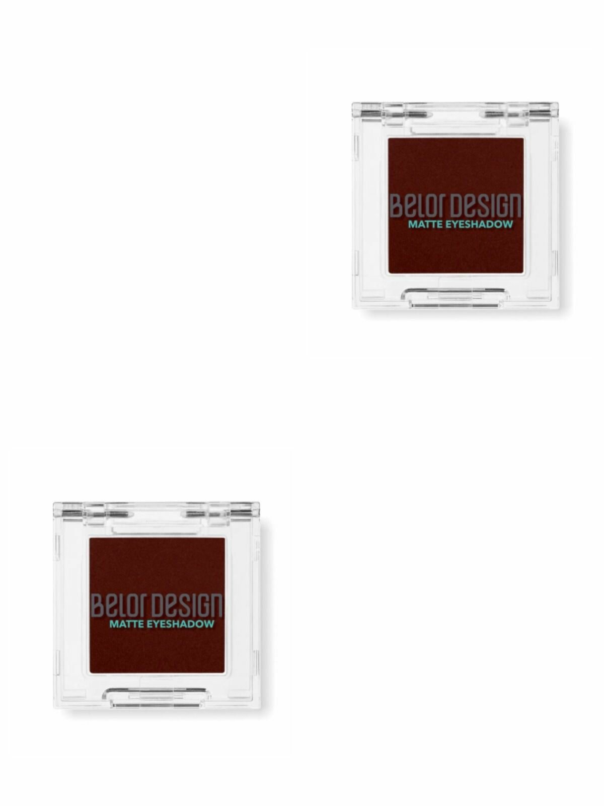 Belor Design Тени для век тон Matte Eyeshadow, тон 110 Песочный, 2 шт