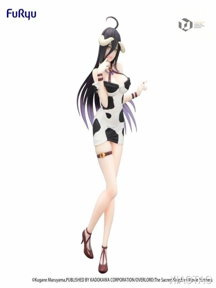 Фигурка FURYU: Альбедо из OVERLORD в костюме коровы 21cm
