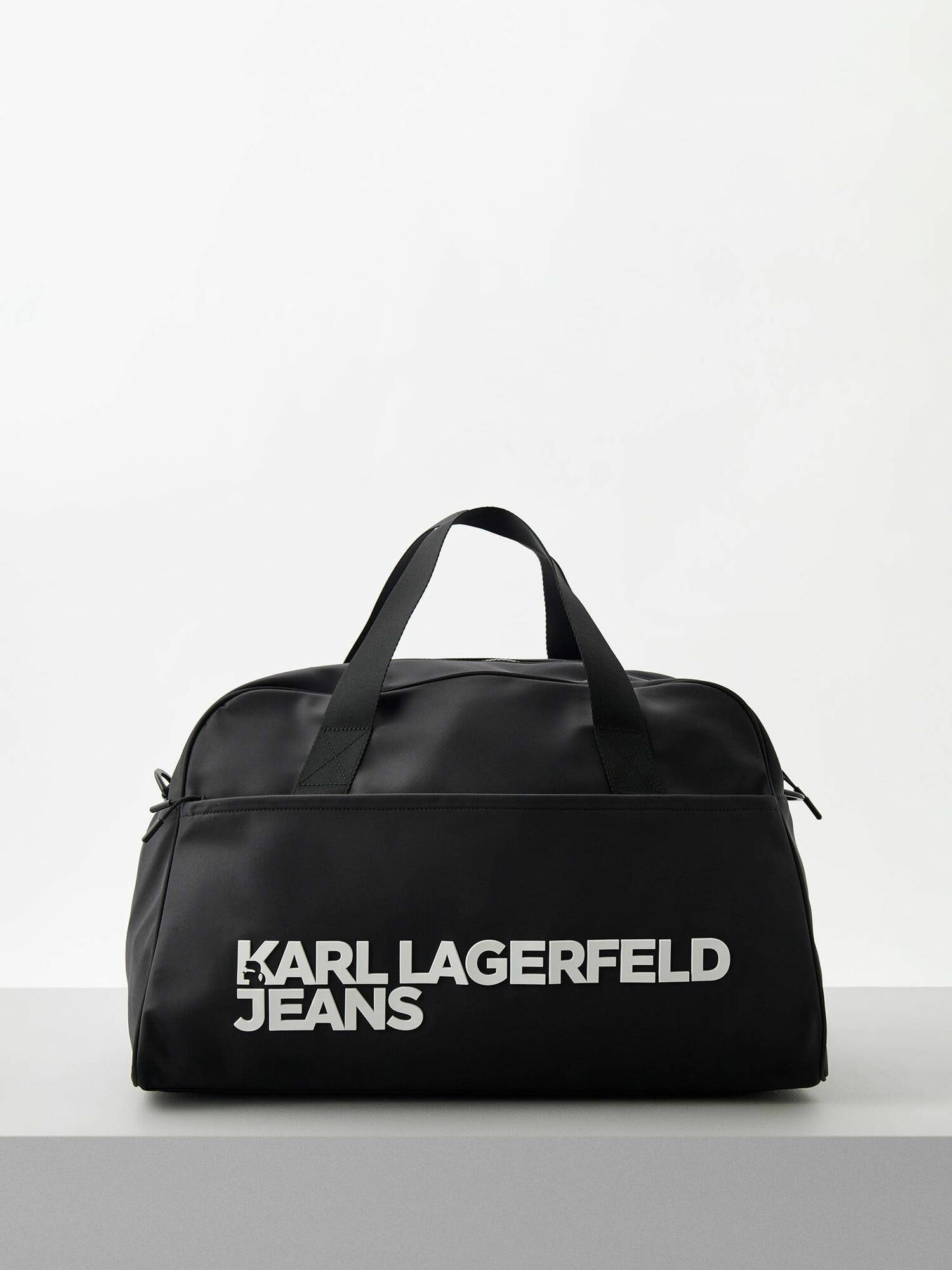 Сумка дорожная KARL LAGERFELD JEANS, 25х24х40 см, черный — фото 1
