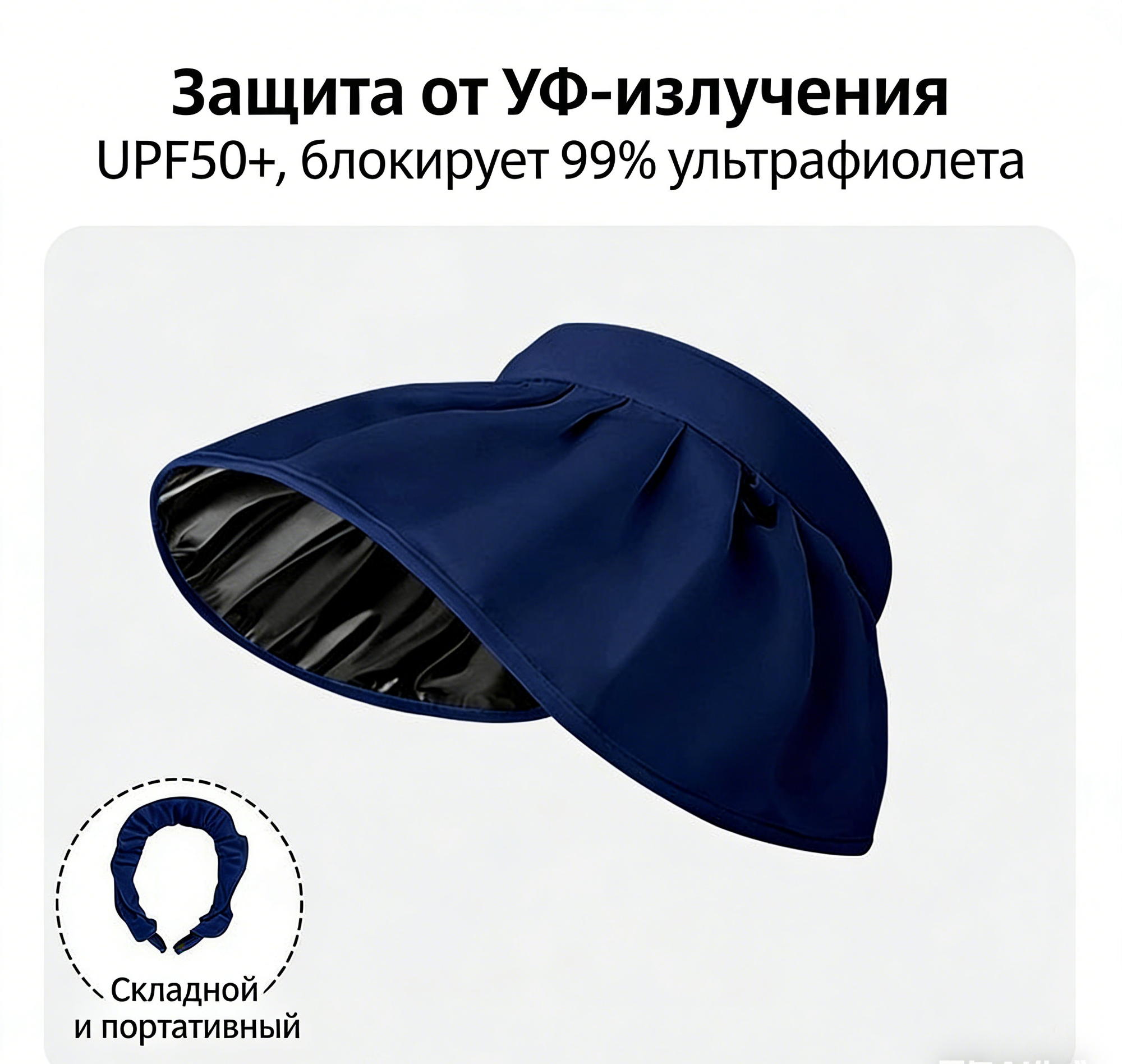 Новая женская универсальная солнцезащитная шляпа с защитой от ультрафиолета