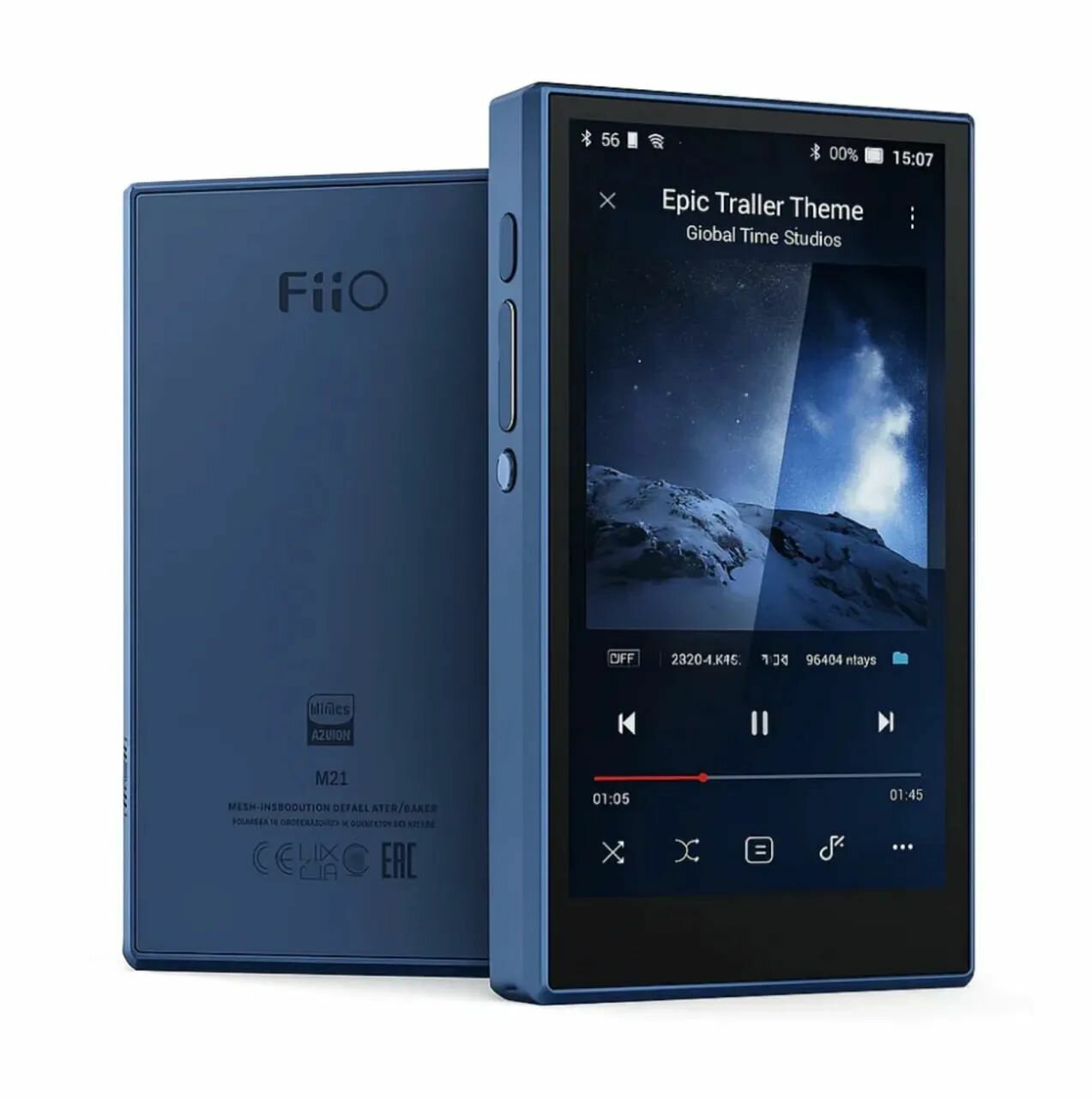 Плеер FiiO M21 Dark Blue — фото 1