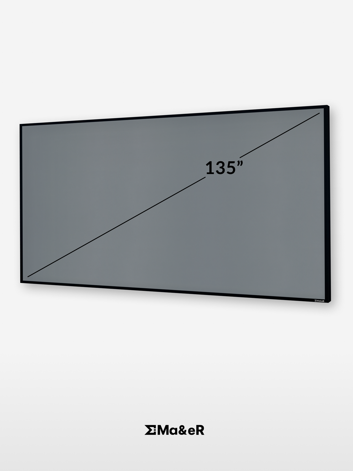 ALR Black Diamond 135" 16:9 Экран настенный для проекторов