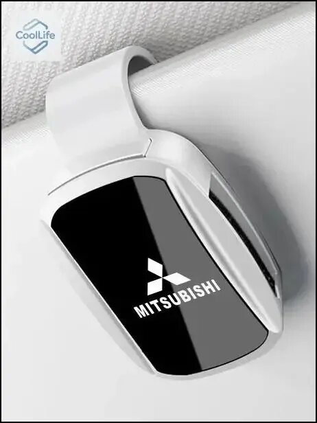 Качественный фиксатор для очков в машину Mitsubishi, выполненный по улучшенной технологии