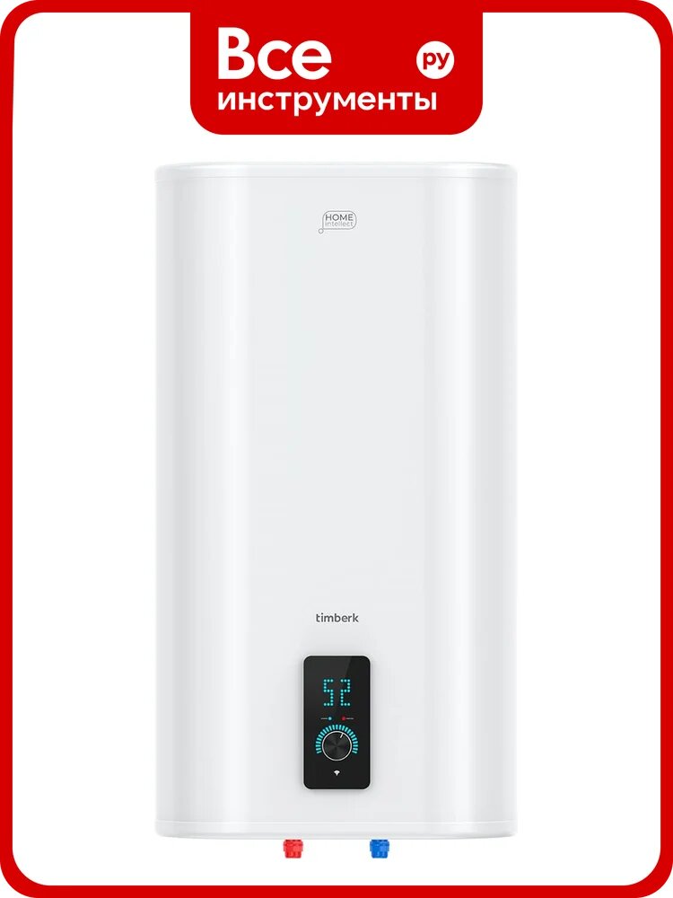 Накопительный водонагреватель Timberk c WiFi N77, 50л. T-WSS50-N77-U-WF