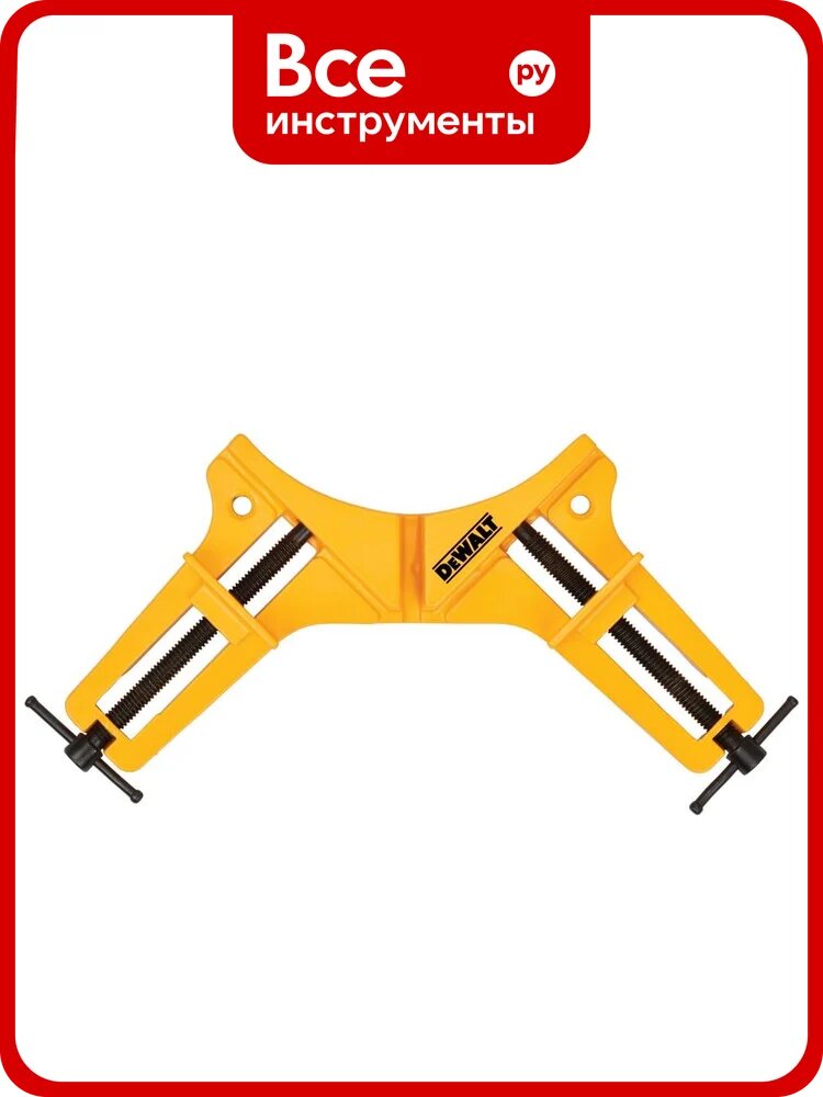 Угловая струбцина DEWALT для небольших нагрузок DWHT83840-0
