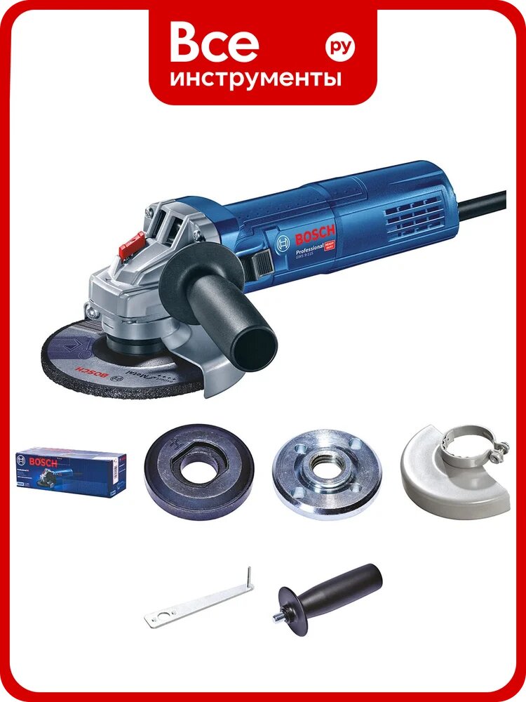 Углошлифовальная машина Bosch GWS 9-125 S 0601396102