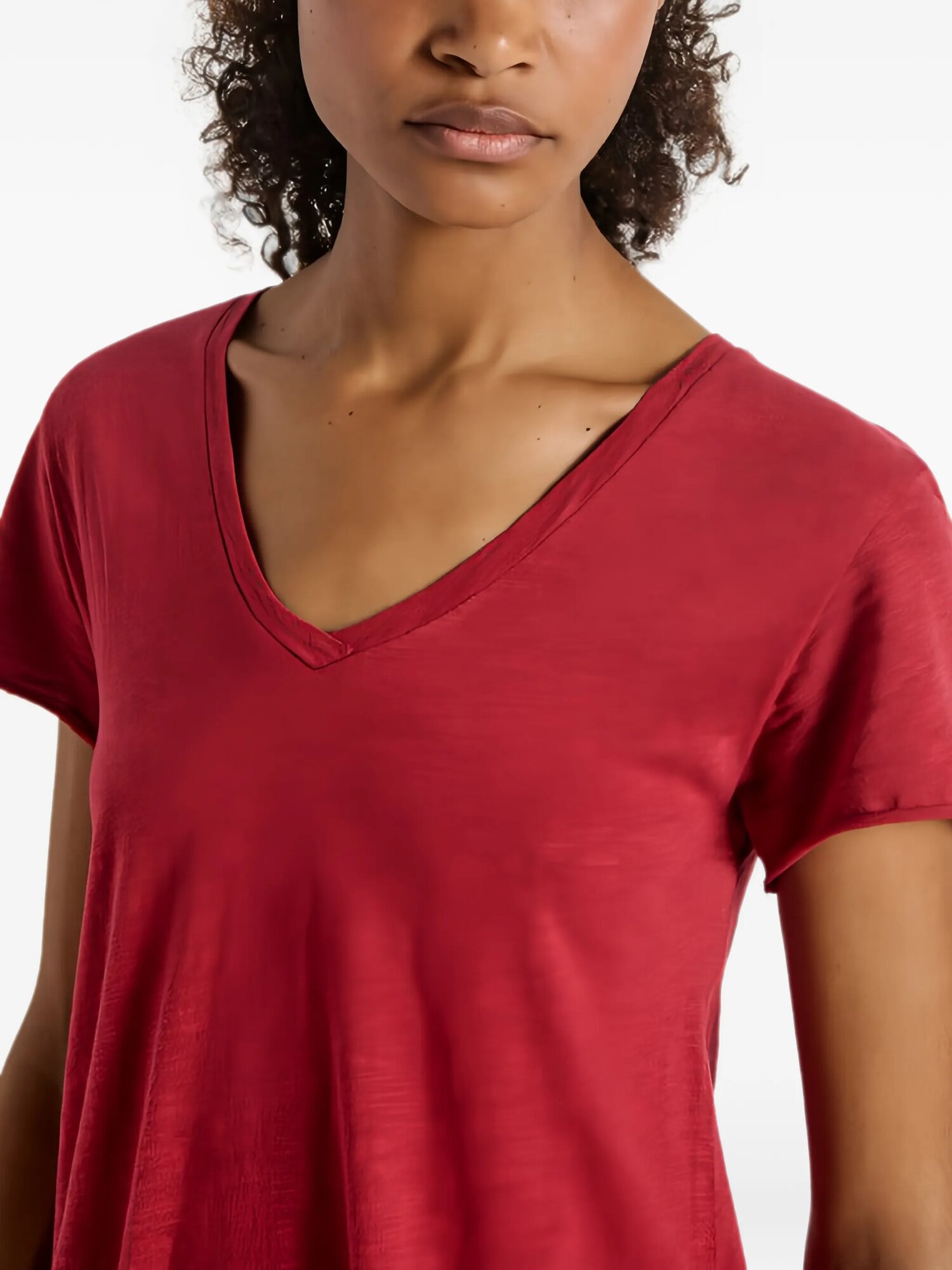 Футболка American Vintage Jacksonville T-shirt, размер 44, Rouge Red — фото 1