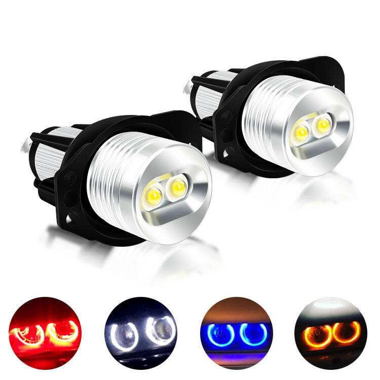 10W LED Светодиодная лампа для фар-ангелов на BMW E90 E91, синий автомобильный декор в коробке