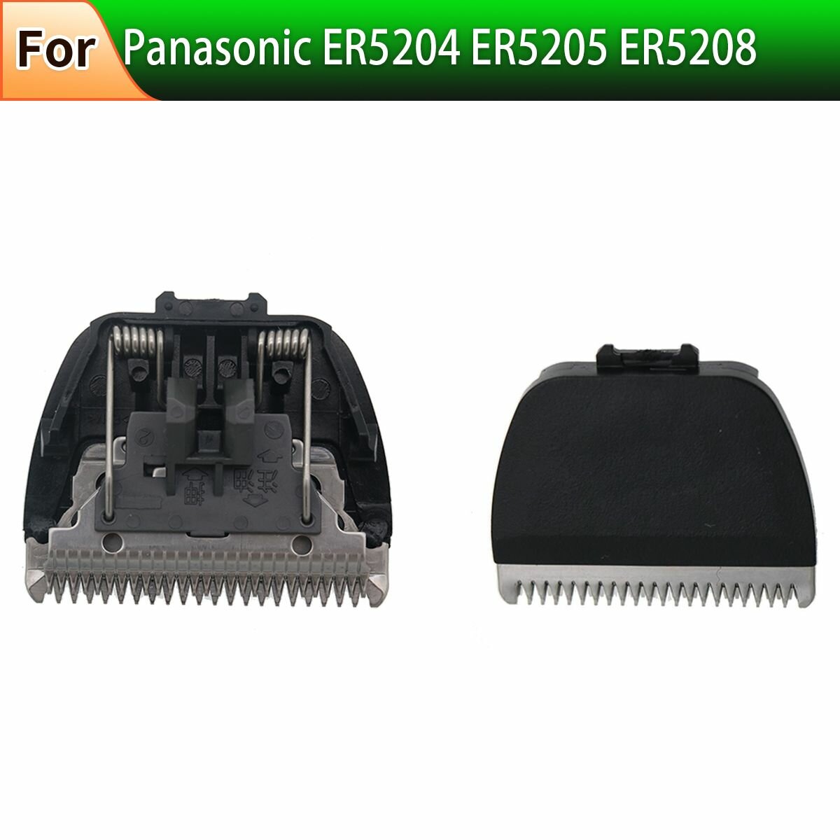 Машинка для стрижки Парикмахерская головка для Panasonic ER5204 ER5205 ER5208 ER5209 ER5210 ER-CA35 ER-CA70 ER510 ER2211, черный