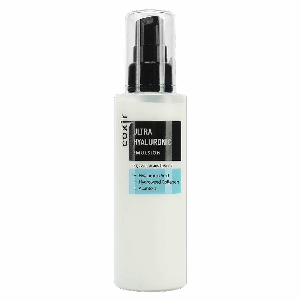 Эмульсия увлажняющая с гиалуроновой кислотой, 100 мл Ultra Hyaluronic Emulsion COXIR / Коксир