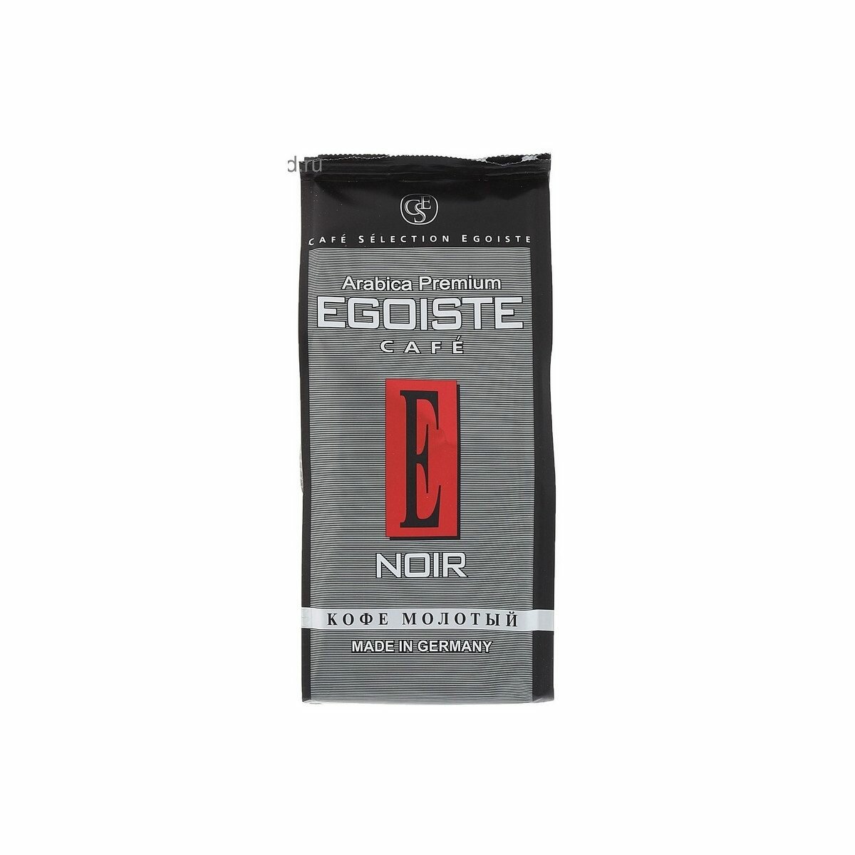 Кофе молотый Egoiste Noir 250г (пакет)